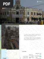 Analisis Urbano La Victoria Lima | PDF | Lima