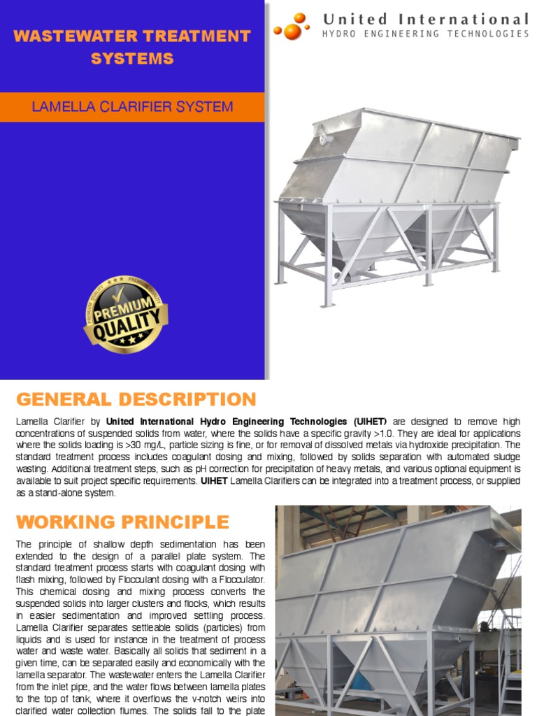 Lamella Clarifier | PDF