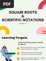 Square Roots 1 To 100 | PDF