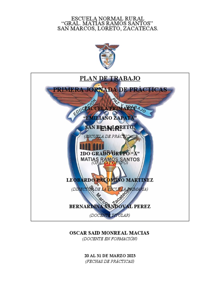 Said Plan de Trabajo Modificado | PDF | Maestros | Enseñando