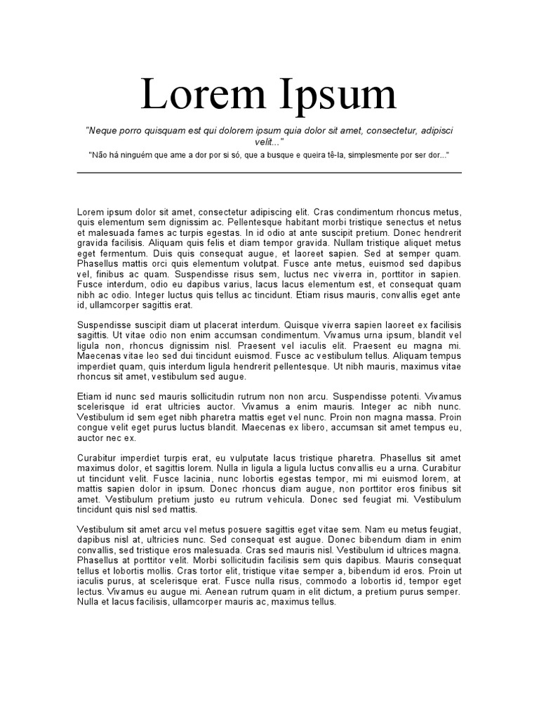 Lorem 1 | PDF