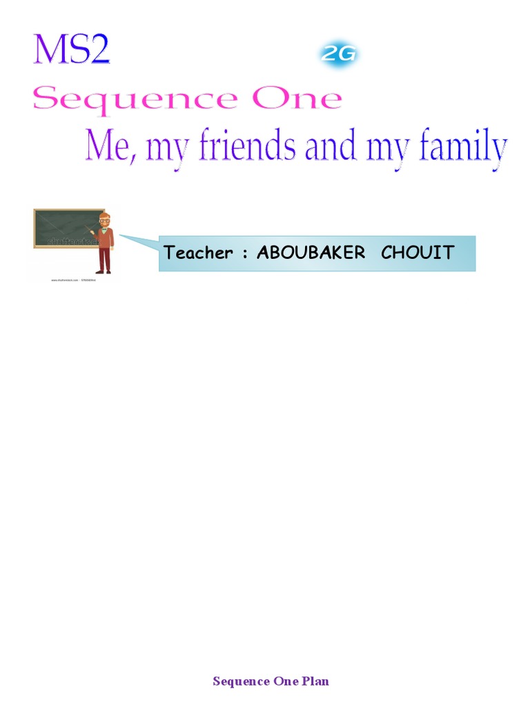 CHOUIT Aboubaker MS2 Sequence 011633687053 | PDF | Nonverbal Communication | Linguistics