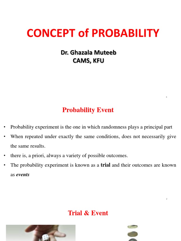 Chapter 5. Concept of Probability | PDF | Probability | Randomness