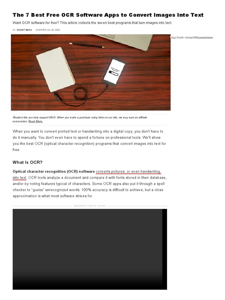 The 7 Best Free OCR Software Apps To Convert Images Into Text | PDF ...