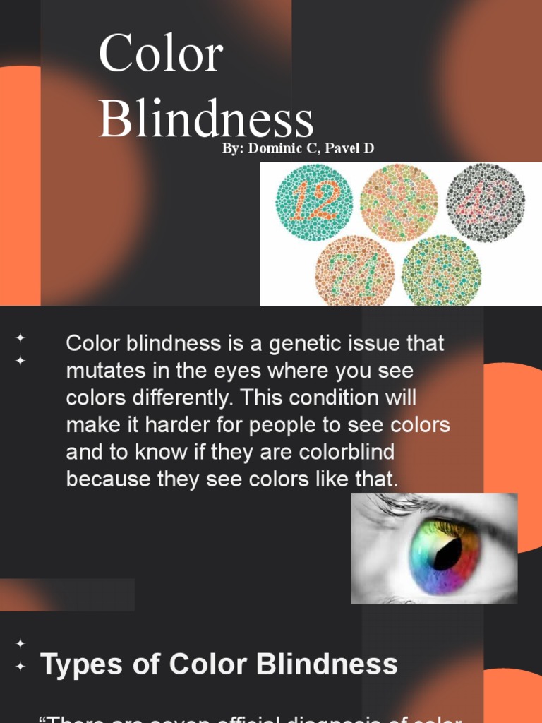 Genetics of Color Blindness Explained | PDF | Light | Genetics