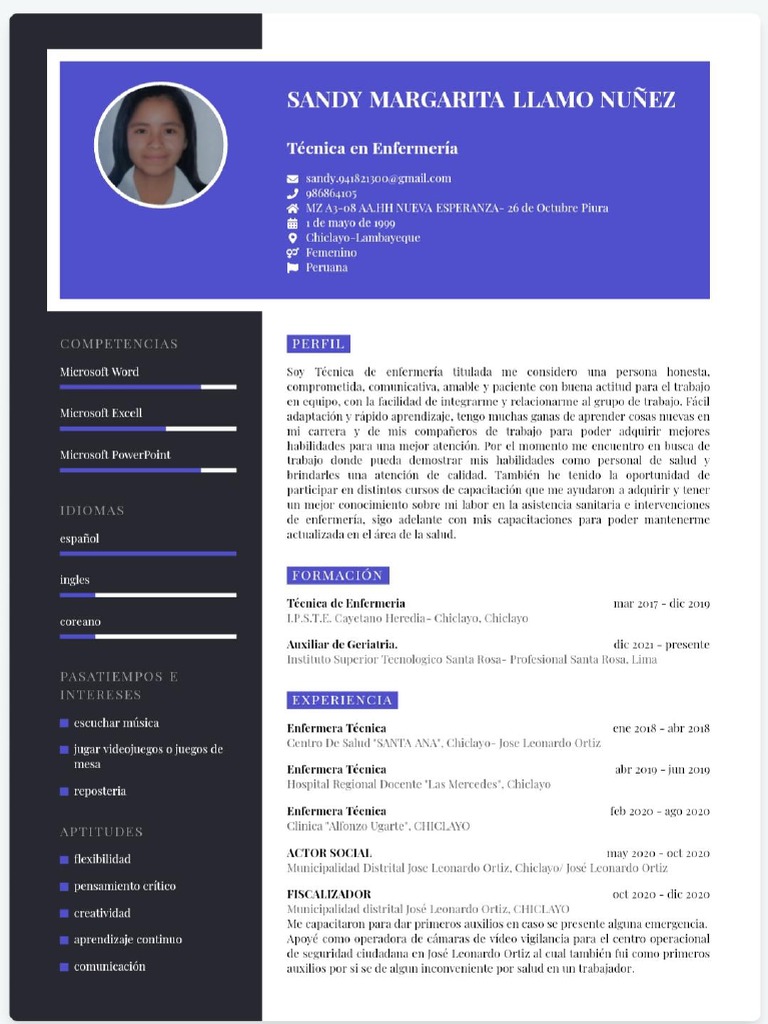 CV Actualizado | PDF