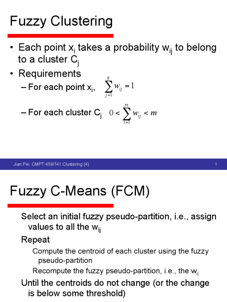Clustering 4 | PDF | Cluster Analysis | Cross Validation (Statistics) Clustering 4 | PDF | Cluster Analysis | Cross Validation (Statistics)