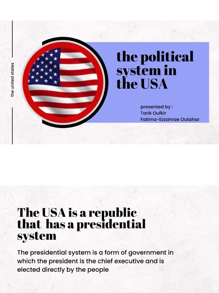 the political system in the USA | PDF