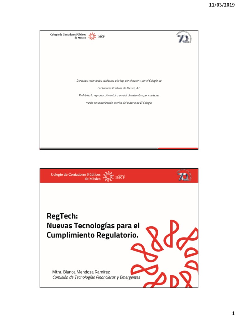 Reg Tech | PDF | Internet de las Cosas | Big Data