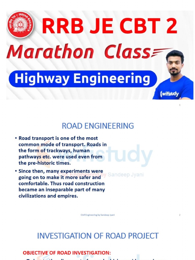 Highway Engineering MARATHON by | PDF