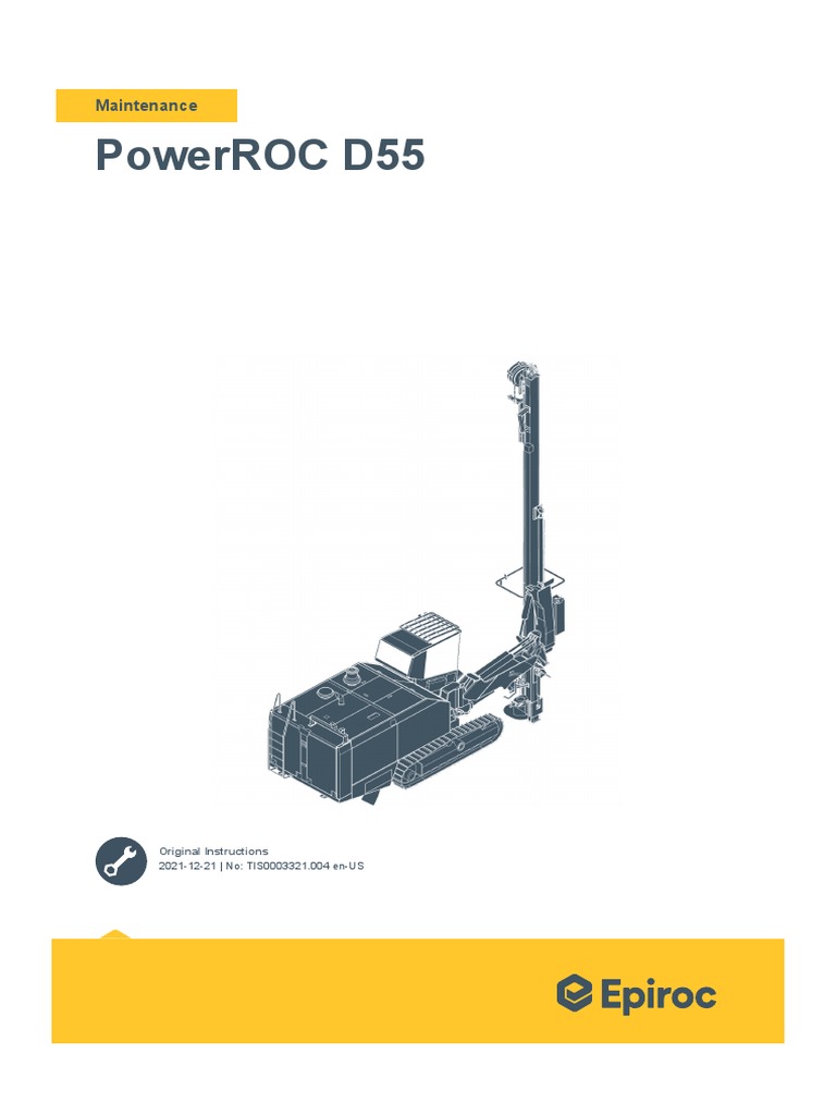 PowerROC D55 - Maintenance en Sistemas | PDF