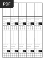 DD 5e Monster Cards Blank Printable | PDF