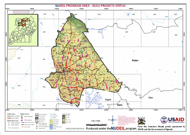 GULU Map | PDF