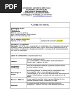 Modelo Plano Aula 2025 | PDF