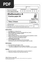 GCSE Mathematics Practice Tests: Set 1B: Paper 3F (Calculator) | PDF ...