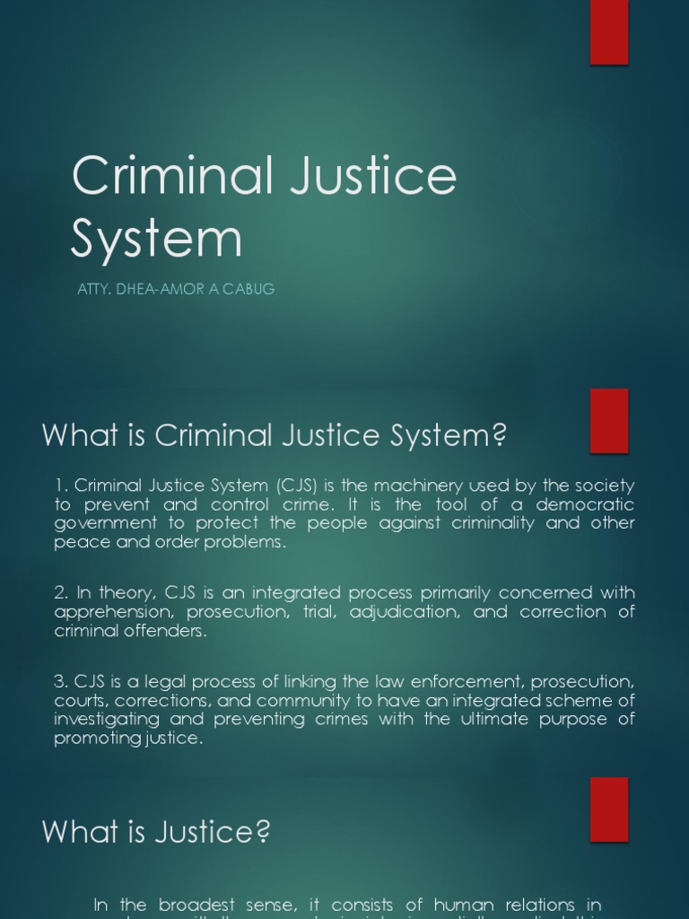Criminal Justice System | PDF | Prosecutor | Plea