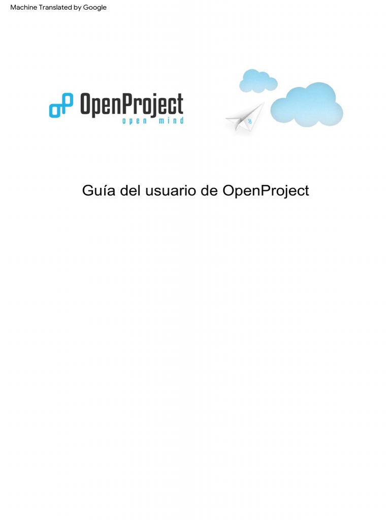 Guía de Usuario OpenProject | PDF | Wiki | Contraseña