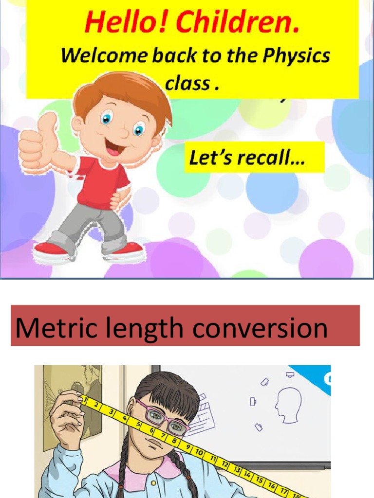 Metric Length Conversion Guide | PDF | International System Of Units ...