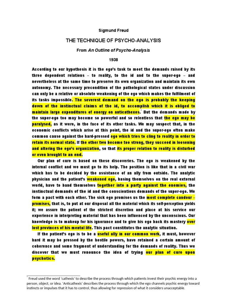 Text 4 Philo Exam | PDF | Id | Psychoanalysis