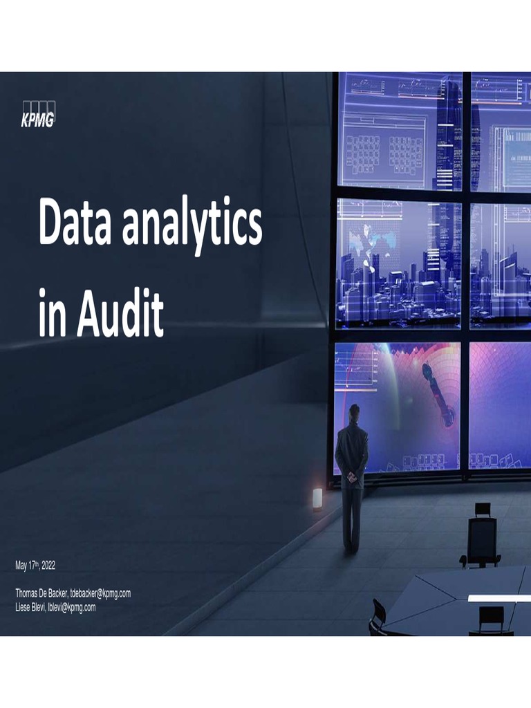 Data Analytics in Audit | PDF | Financial Audit | Analytics
