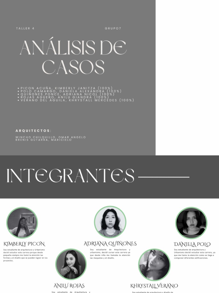 t1 - Grupo 7 - Análisis de Casos Internacionales. | PDF | edificio | Diseño arquitectonico