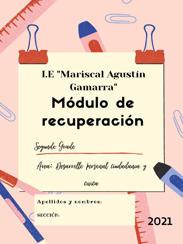 Modulo de Recuperacion Segundo | PDF | Las emociones | Democracia