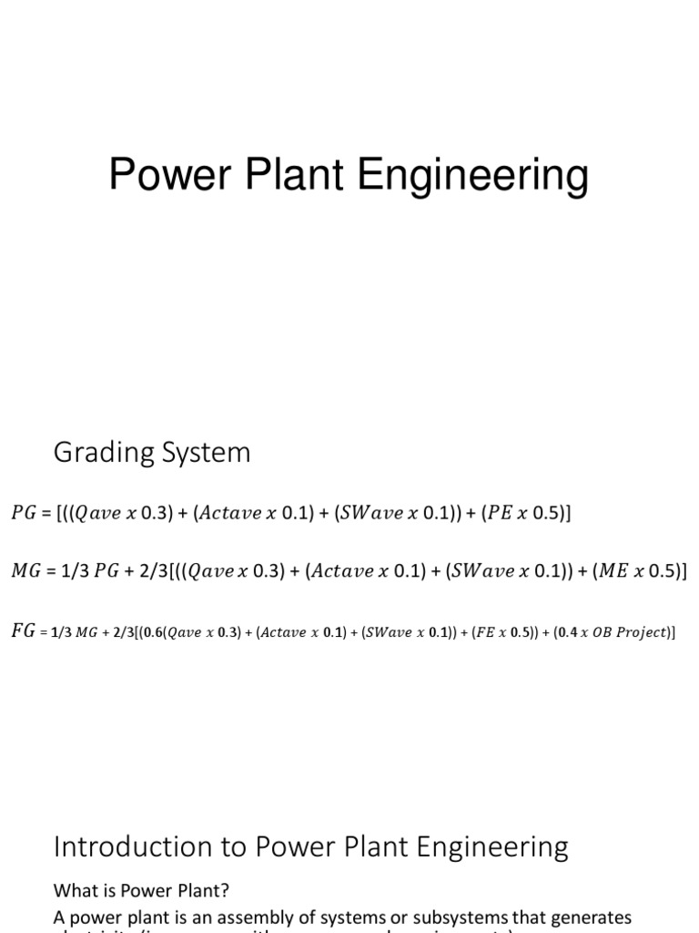 Power Plant Engineering MABV | PDF | Power Station | Electricity Generation