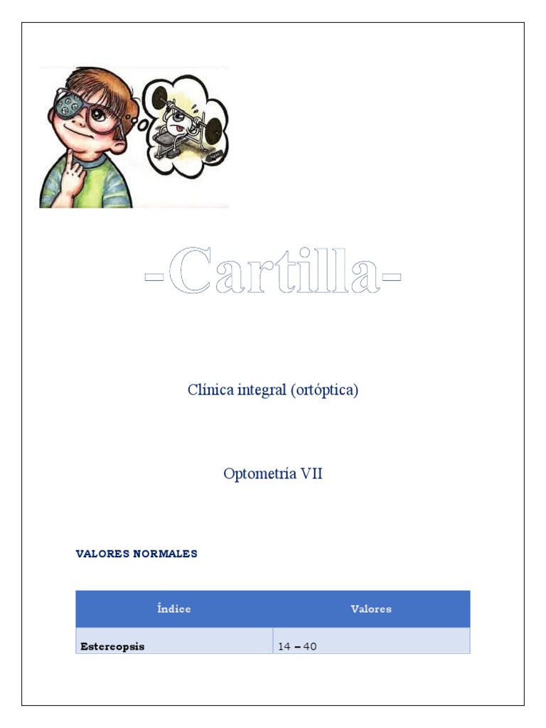 Cartilla 11 | PDF | Ojo | Percepción visual