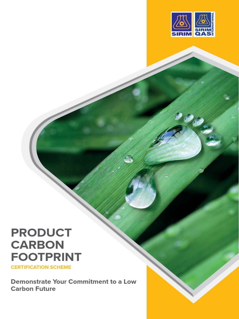 SIRIM Product Carbon Footprint | PDF