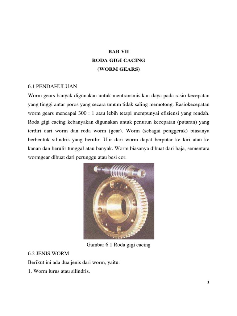 Bab Vii RG Cacing (Ok) | PDF