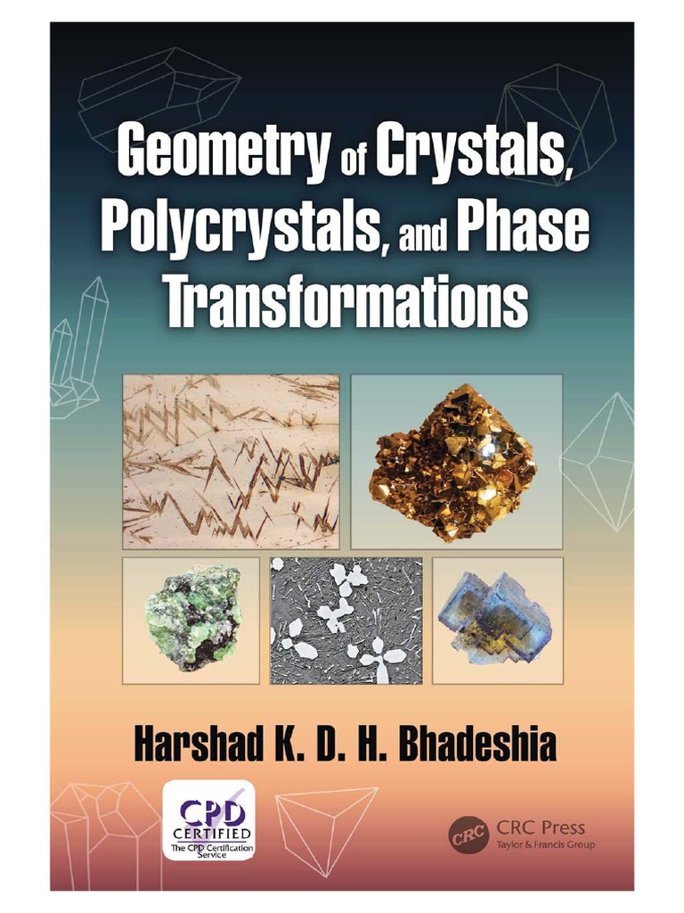 Geometry of Crystals, Polycrystals, and Phase Transformations | PDF | Crystal Structure | Crystal