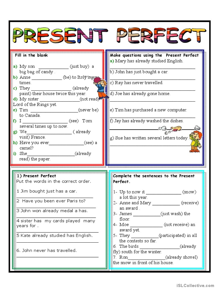 Present Perfect | PDF