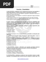 Tabela de Bacterioses e Causadores | PDF | Salmonella | Bactérias