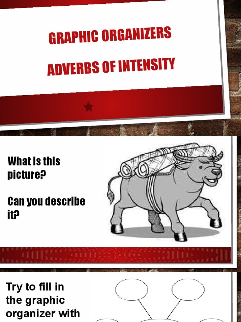 Graphic Organizer, Adverb of Intensity | PDF | Adverb | Morphology