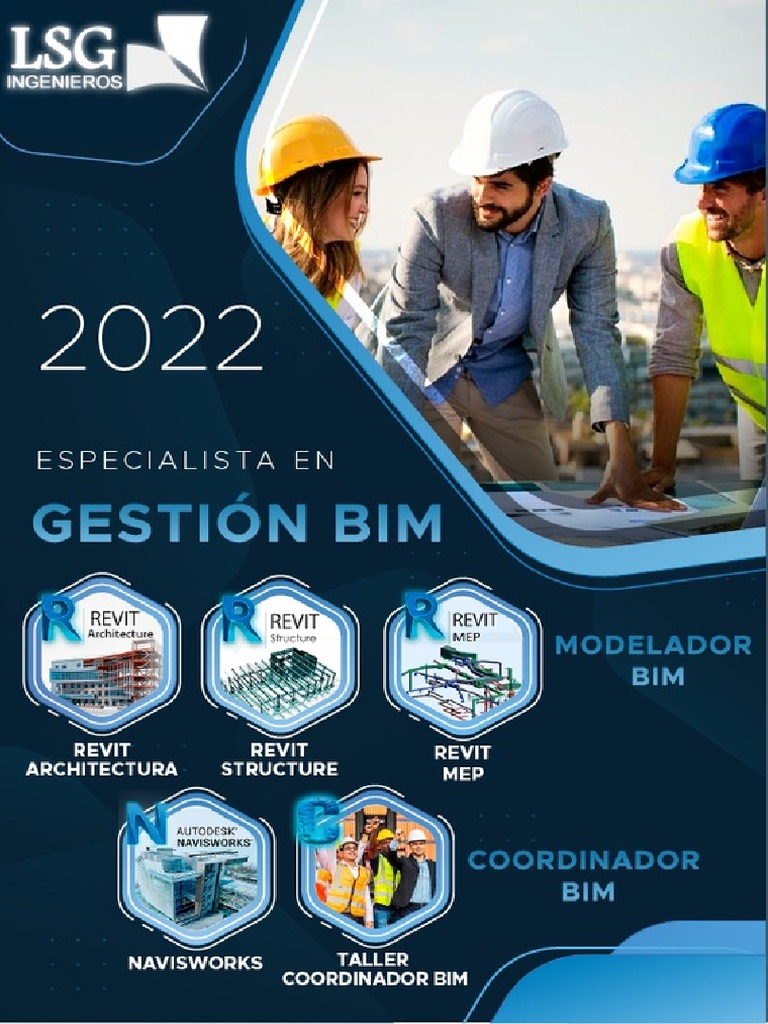 Brochure Esp. Gestión Bim | Descargar gratis PDF | Autodesk Revit | Cad ...