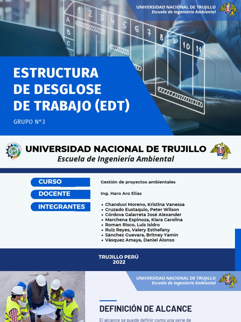 Estructura de Desglose de Trabajo | PDF | Diseño | Planificación