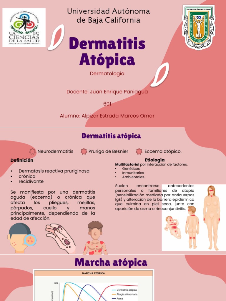 Dermatología: Dermatitis Atópica y Tratamiento | PDF | Especialidades ...