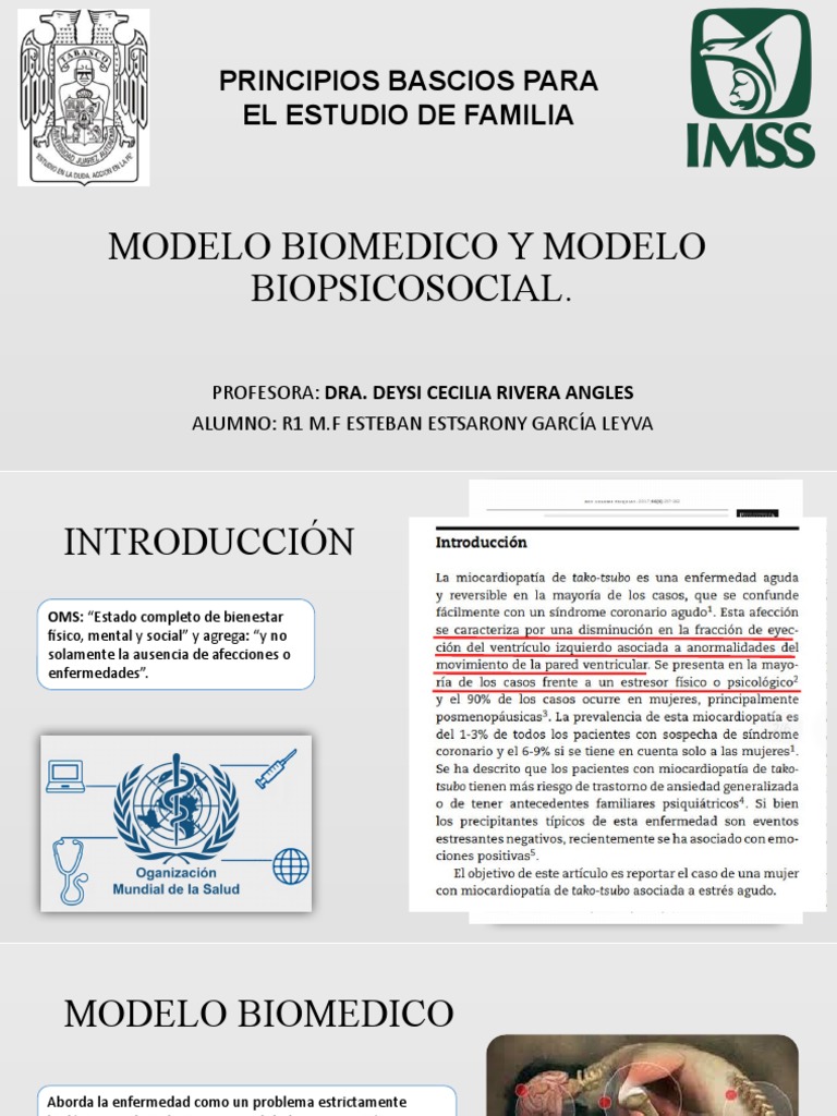 Modelo Biomedico y Modelo Biopsicosocial | PDF | Mente | Medicina Modelo Biomedico y Modelo Biopsicosocial | PDF | Mente | Medicina