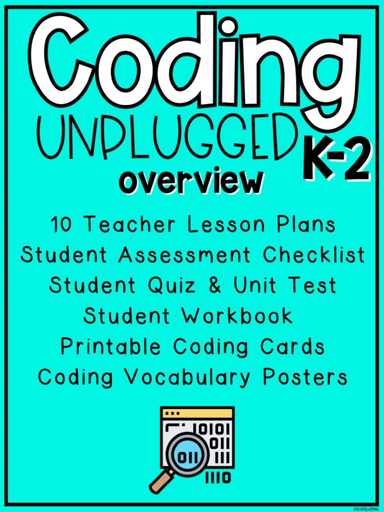 ?coding Unplugged Overview - TPT | PDF