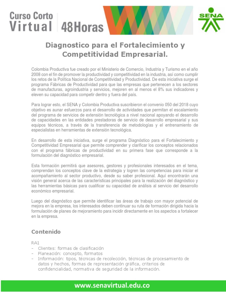 Diagnostico Empresarial Pdf