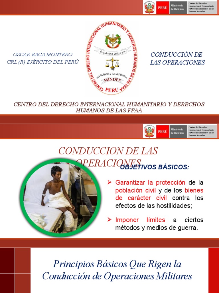 Conducción de Las Operaciones - Programa Tcos y SSOO 2023 | PDF ...
