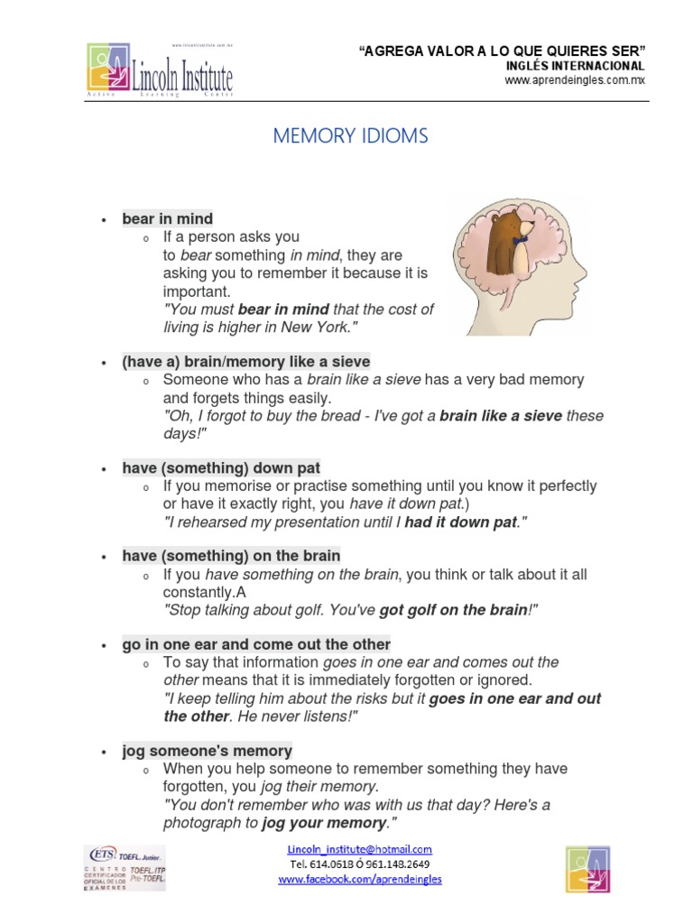 Memory Idioms | PDF | Memory