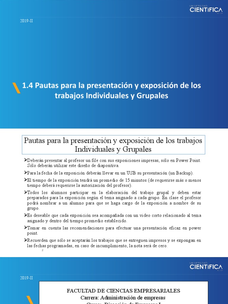 1.4 Pautas para La Presentación de Los Trabajos 5 | PDF | Negocios