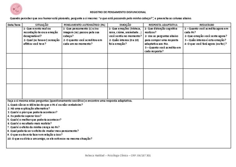 RPD 5 Colunas | PDF | Carreira e Crescimento | Autoajuda