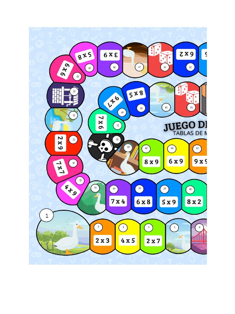 Juego de La Oca para Imprimir | PDF