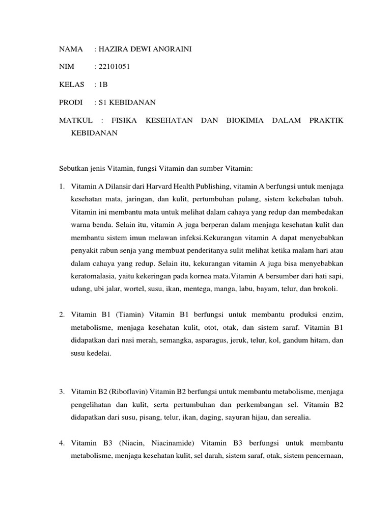 Fisika Kesehatan Dan Biokimia | PDF