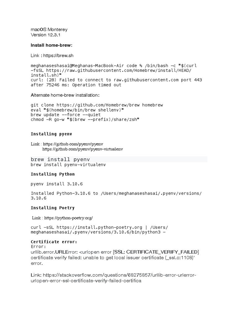 Python Environment Pdf Computer Programming Computer Architecture