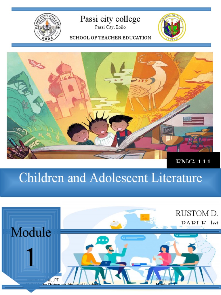 Children and Adolescent Literature Module 1 | Download Free PDF ...