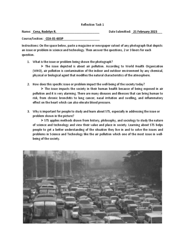 Reflection Task | PDF