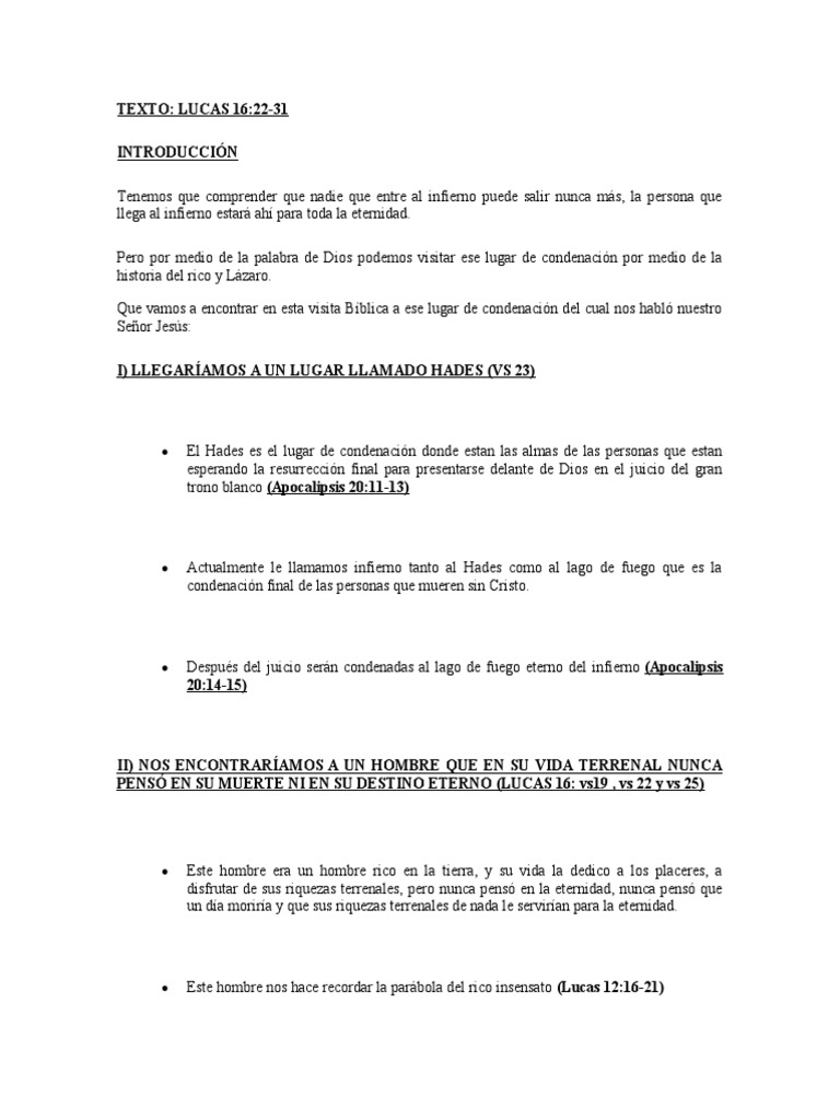 Visita Al Infierno | PDF | Infierno | Creencia religiosa y doctrina